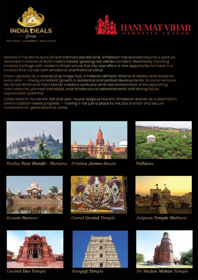 Top Real Estate Developer in Vrindavan, Mathura, Indiadeals Group